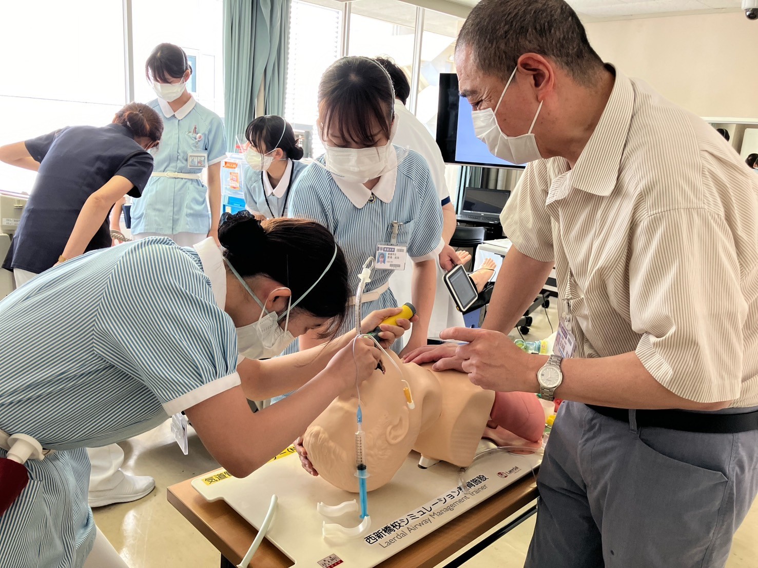 お知らせ|「救急看護論」で「ICLSコース」を受講！ | 東京慈恵会医科大学 医学部看護学科｜受験生応援サイト