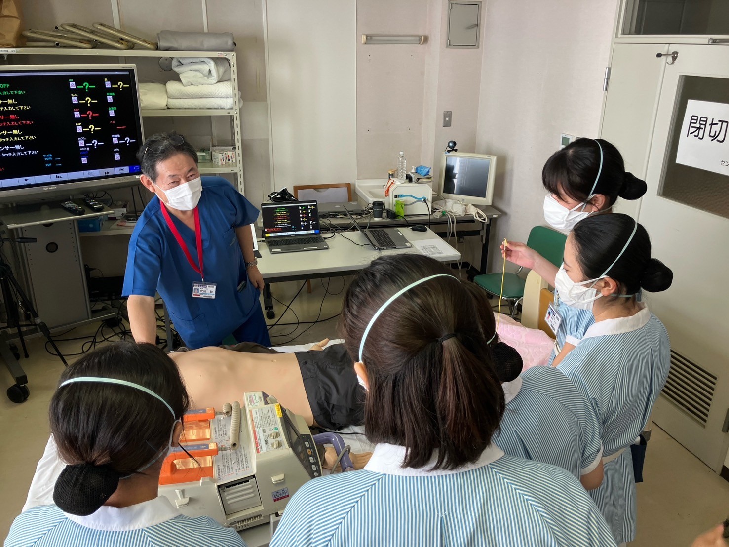 お知らせ|「救急看護論」で「ICLSコース」を受講！ | 東京慈恵会医科大学 医学部看護学科｜受験生応援サイト